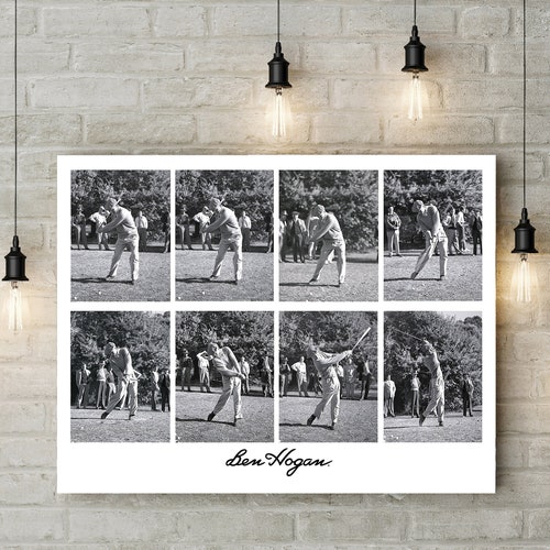Ben Hogan 1950 Golf Travel Print Poster Gift - Etsy