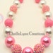 Tinkerbell Chunky Bubblegum Necklace, Little Girl Chunky Necklace ...