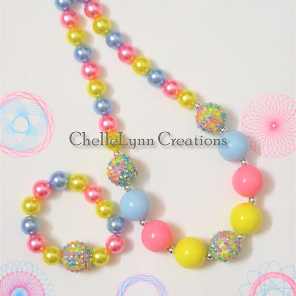 Girls Bead Bracelet - Etsy