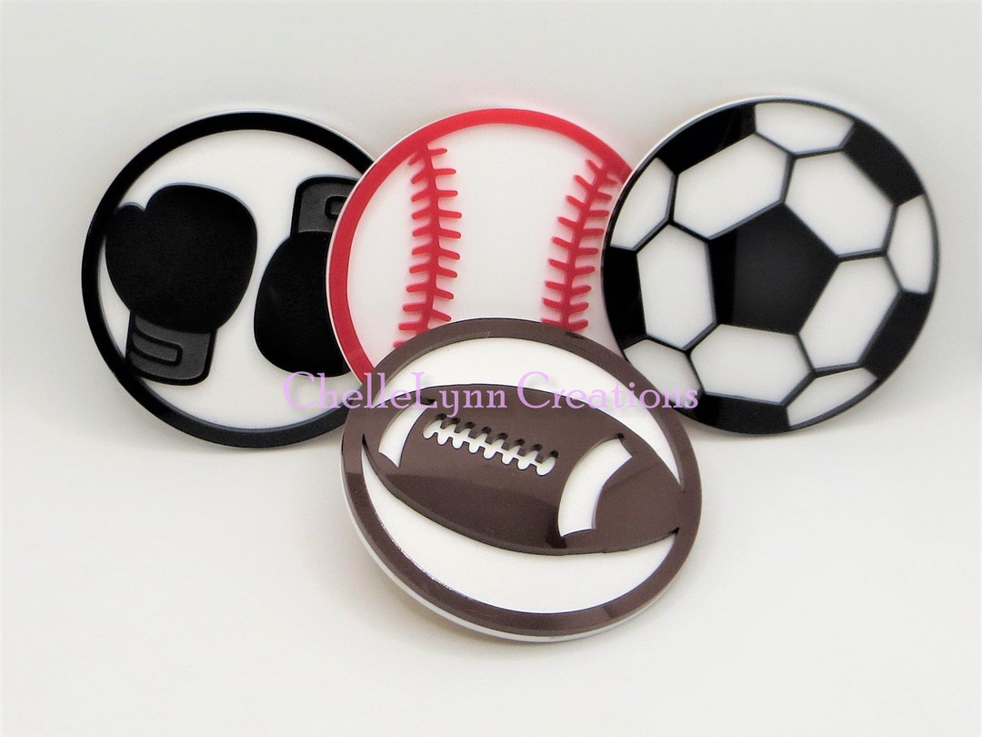 Sports Coasters, Acrylic Coasters, Drinkware, Home Decor, Barware ...