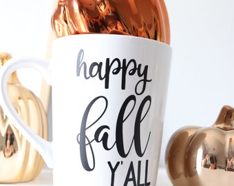 Fall mugs | Etsy
