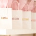Personalized Gift Bags Paper Gift Bags With Names - Etsy