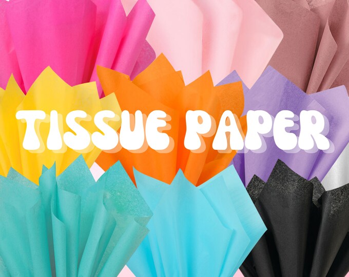 Tissue Paper Assorted Tissue Paper Tissue Paper for Gift Bags Colored ...