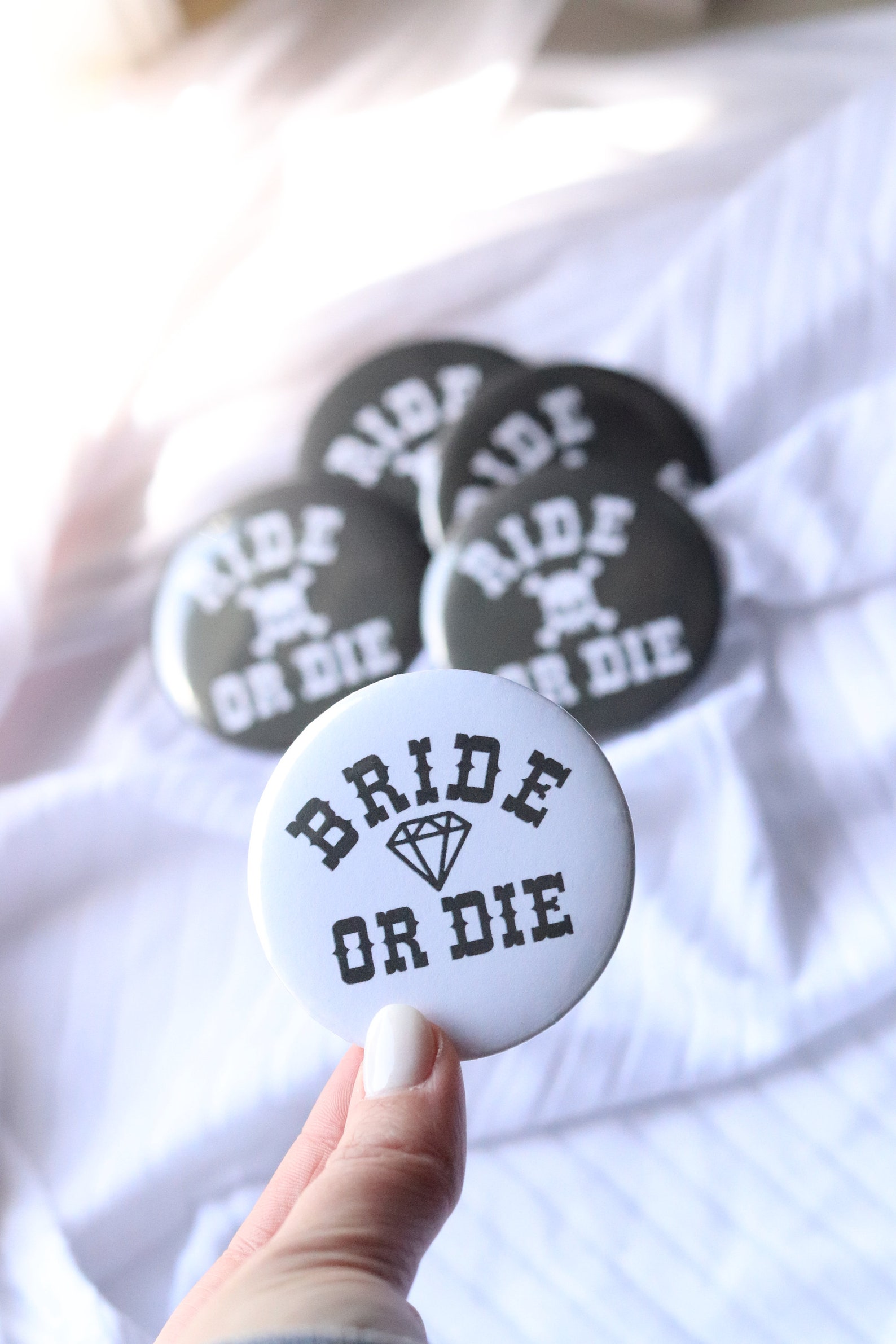 Bride or Die Buttons Bride or Die Pins Ride or Die - Etsy