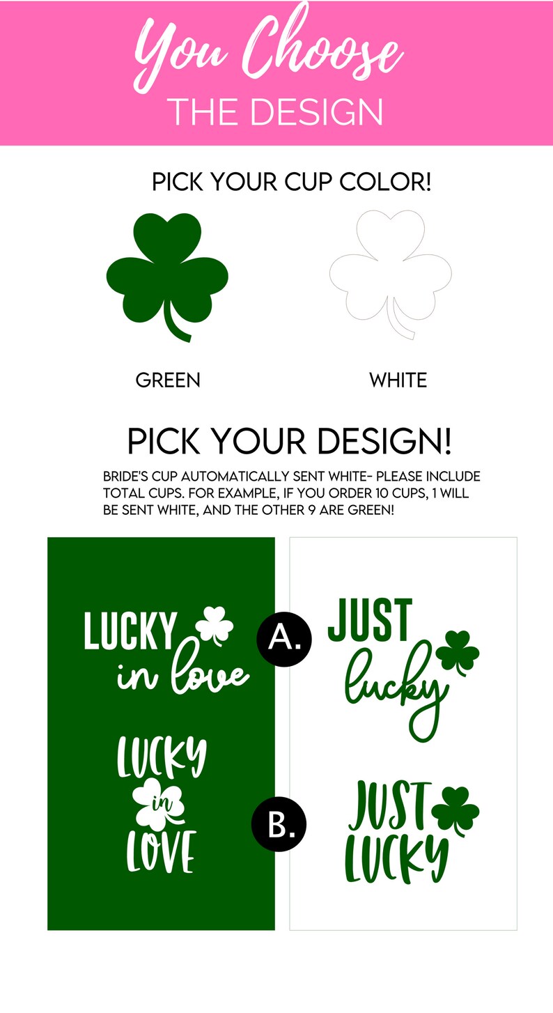 Lucky in Love Lucky in Love Favors St. Patrick's Day - Etsy