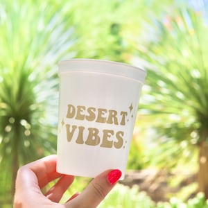 Desert Vibes Favors Desert Vibes Cups Desert Vibes Bachelorette ...