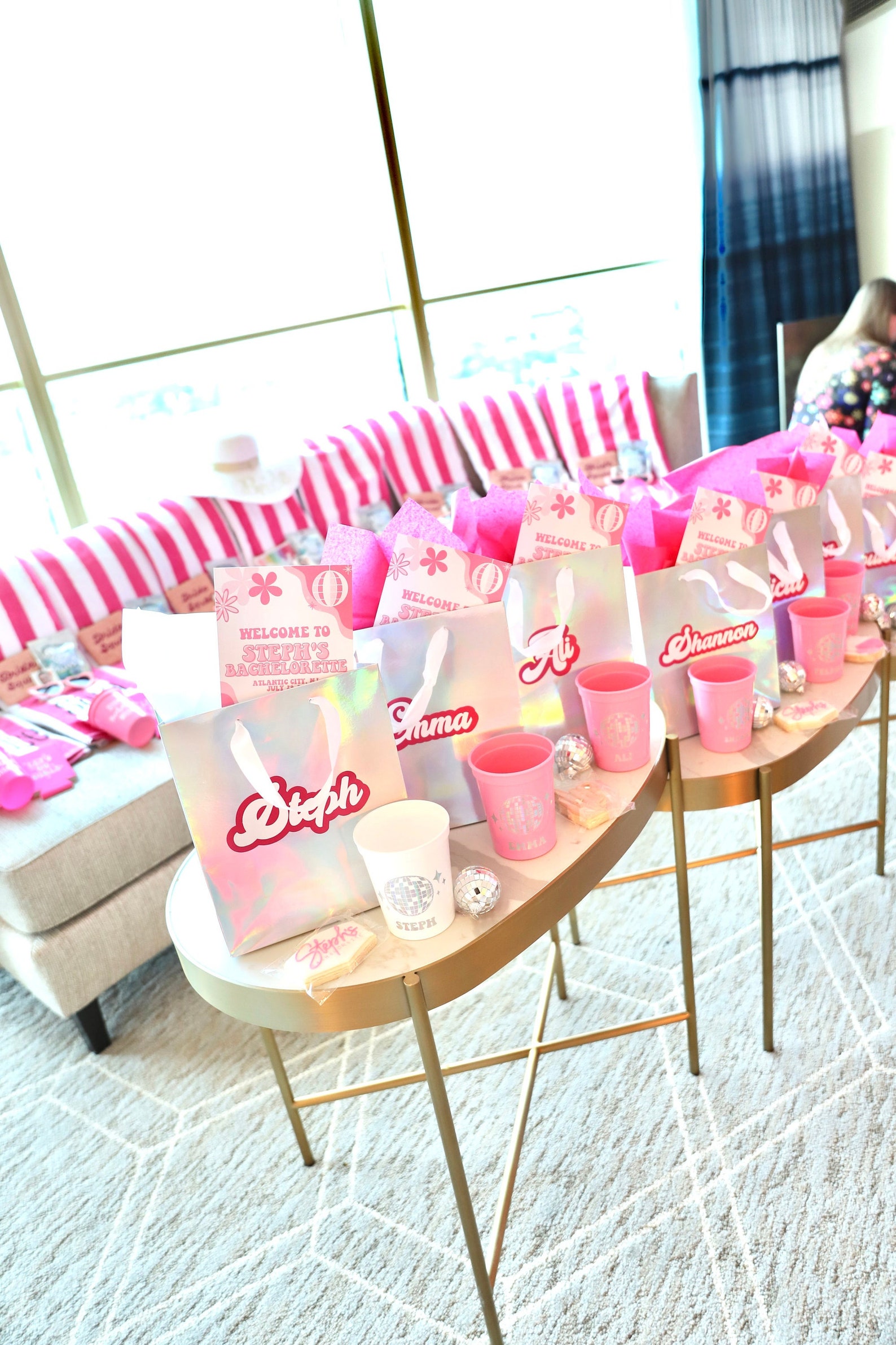 Disco Gift Bags Disco Bachelorette Personalized Disco - Etsy