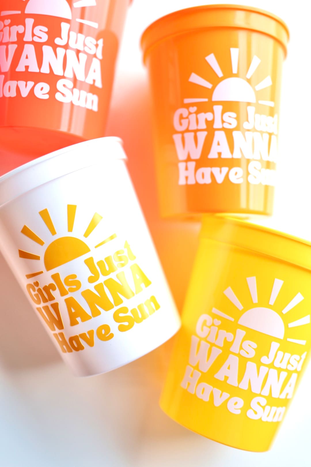 Girls Just Wanna Have Sun | Girls Trip Cups | Girls Trip Favors | Girls ...