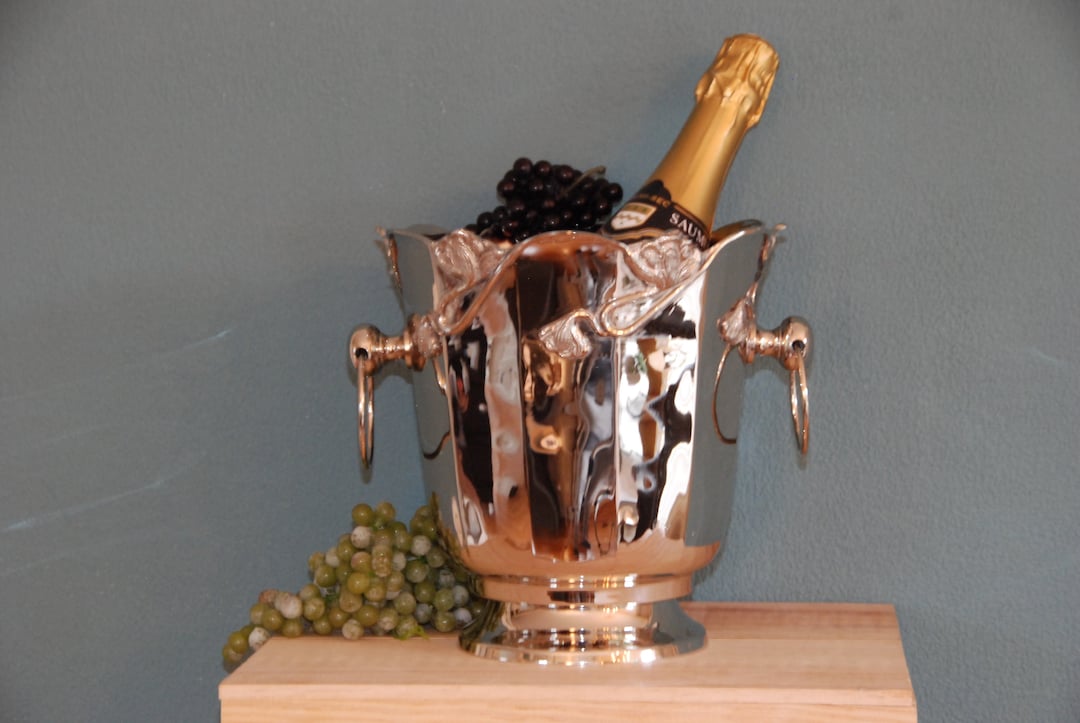 Very Cool Champagne Cooler. Beautiful Nice Ice Bucket. Wedding Gift - Etsy