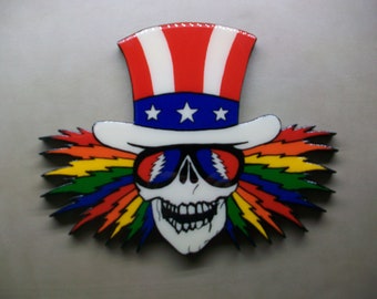 Uncle Sam Skeleton - Etsy