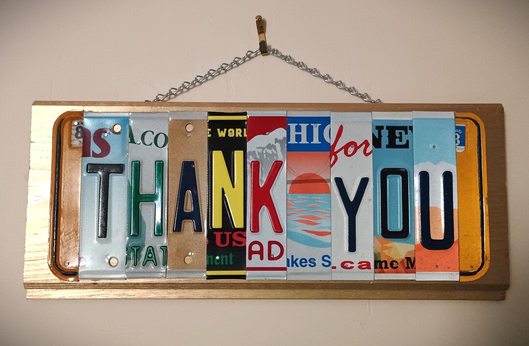 License Plate Letter Signs. I Custom Make Them for YOU. Please Inquire ...