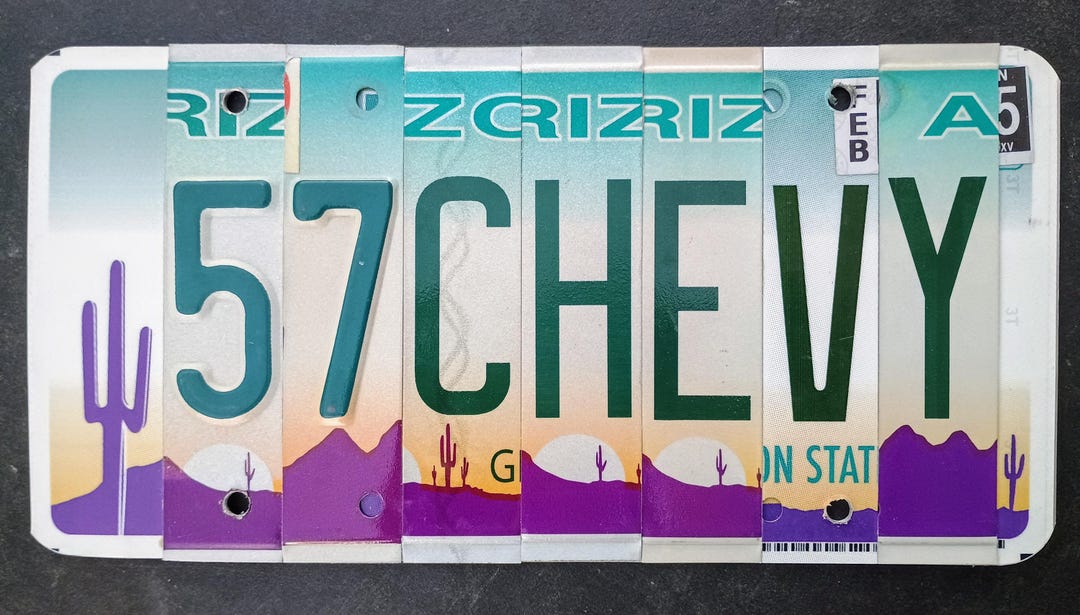 CUSTOM Made ARIZONA NOVELTY License Plates. 6 or 7 Characters. 39 ...