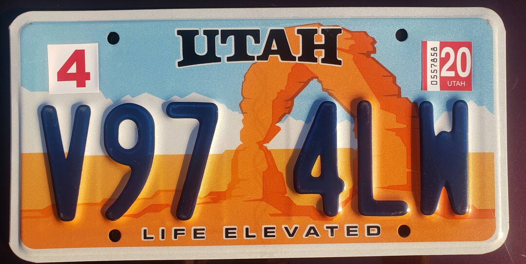 SALE on These BEST SELLER Utah License Plates. How Many Would - Etsy Canada
