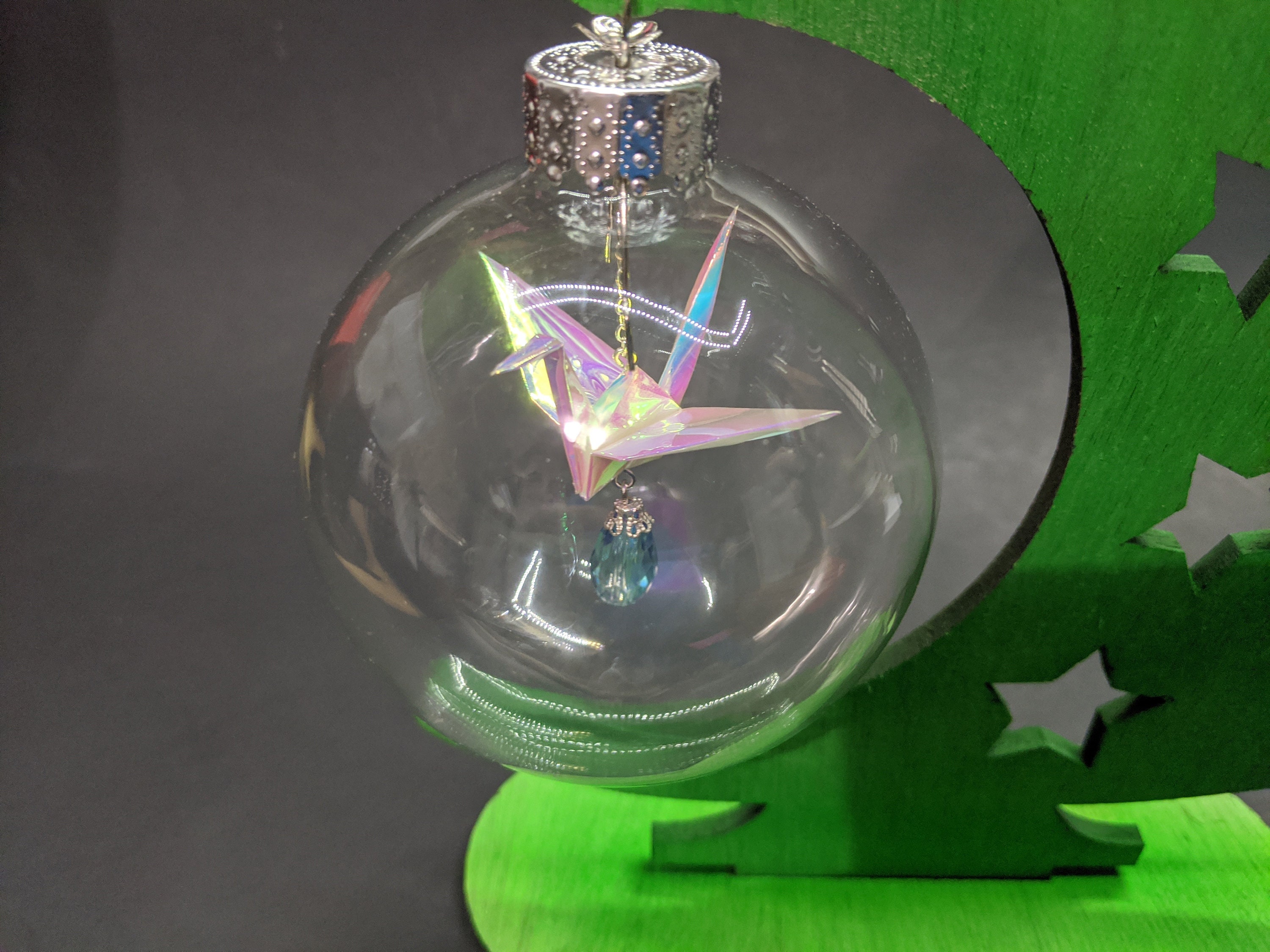 Mini Origami Crane Christmas Ornament Mini Peace Crane | Etsy