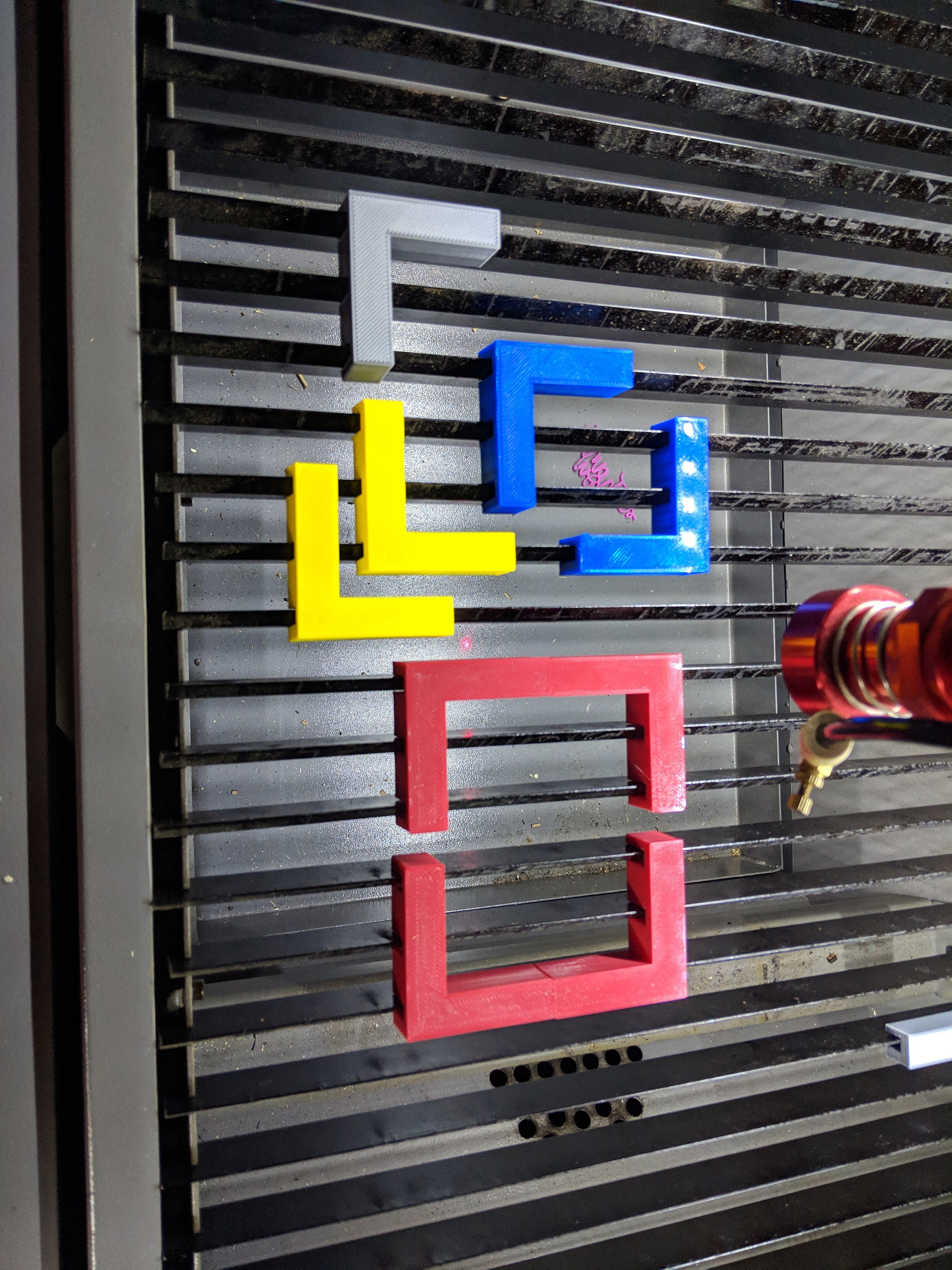 No Frills Alignment Jig for Boss Laser Knife Bed - Etsy