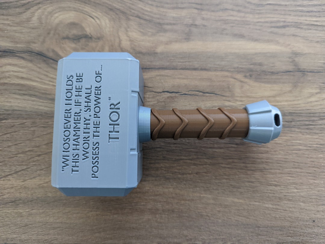 Baby's First Mjolnir | Thor Baby Rattle | Thor's Hammer | Thors Baby ...