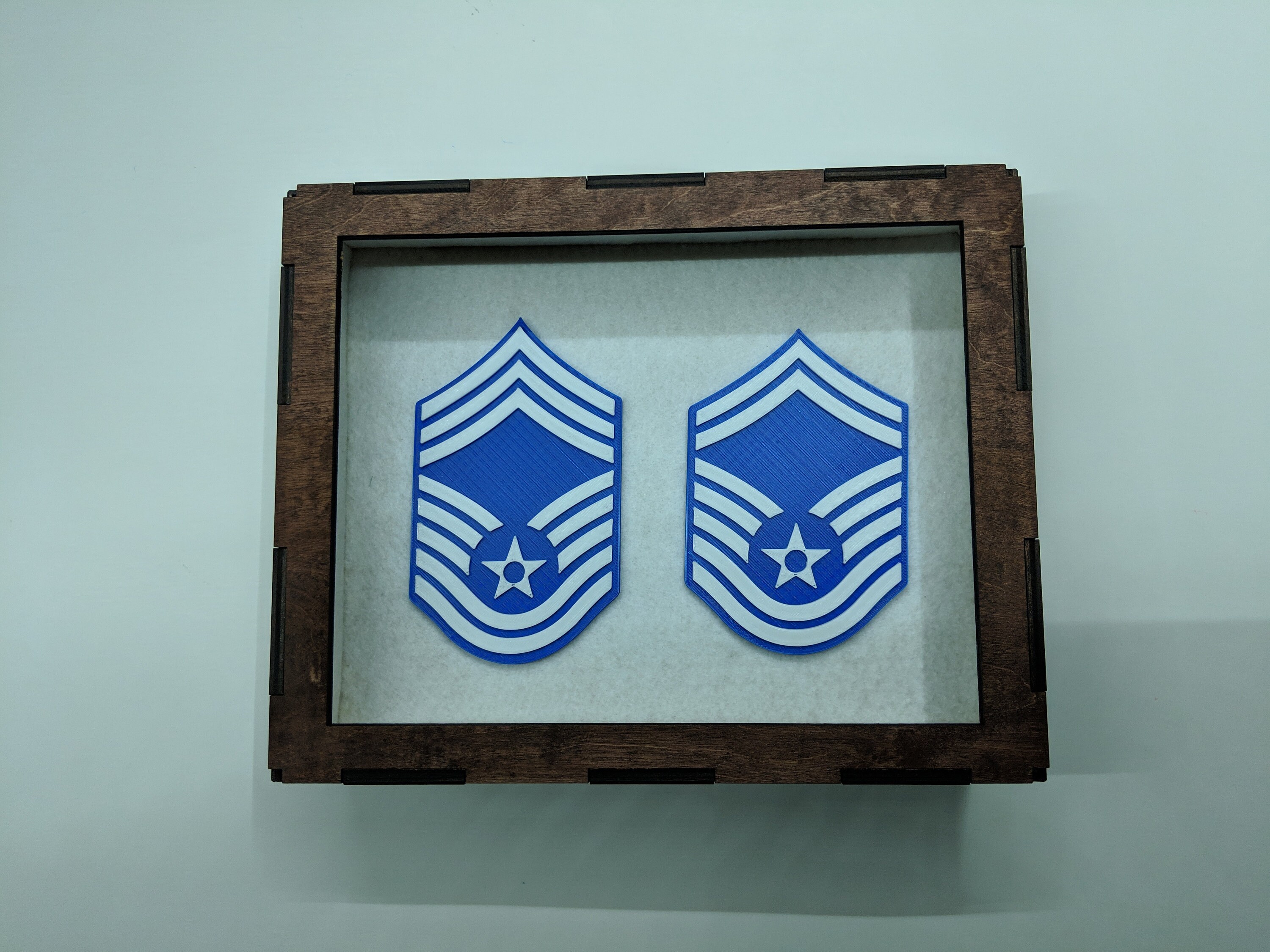 USAF Shadow Box Items and Display Chevons - Etsy