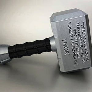 Baby's First Mjolnir | Thor Baby Rattle | Thor's Hammer | Thors Baby ...