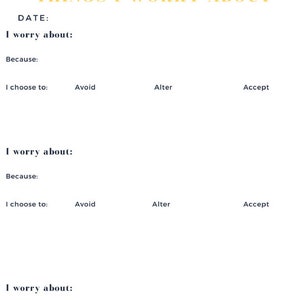 How to Deal With Disappointment Workbook - Etsy