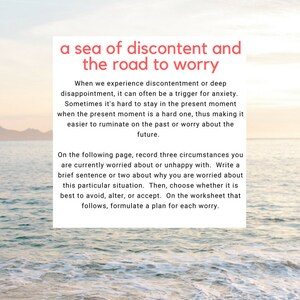 How to Deal With Disappointment Workbook - Etsy