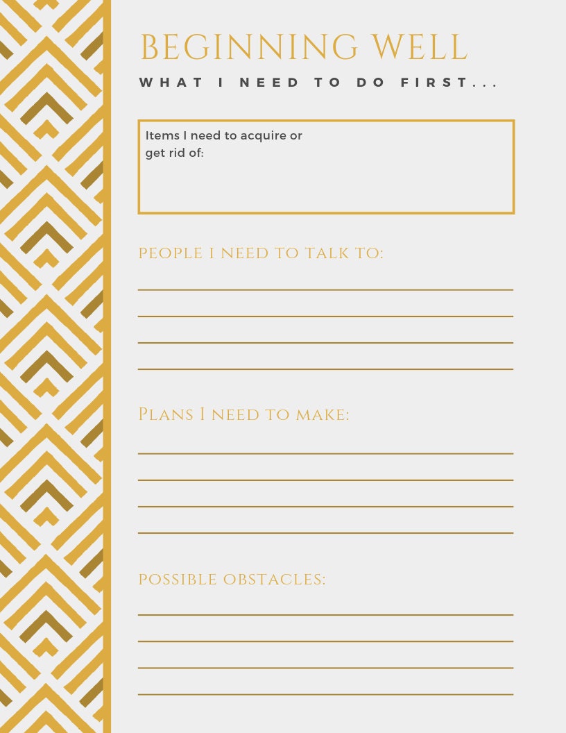 31 Day Challenge Workbook - Etsy