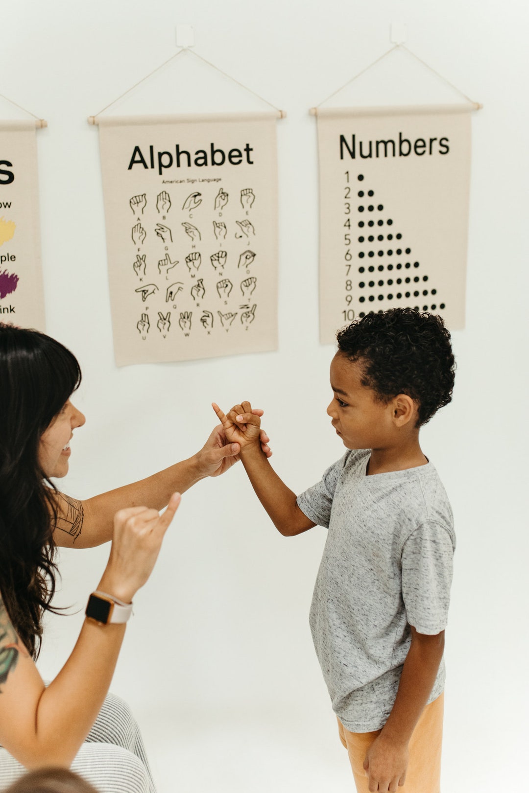 ASL Educational Banners for Kids - Etsy