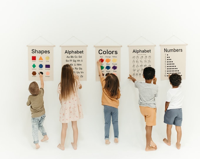 Educational Banners for Kids - Etsy