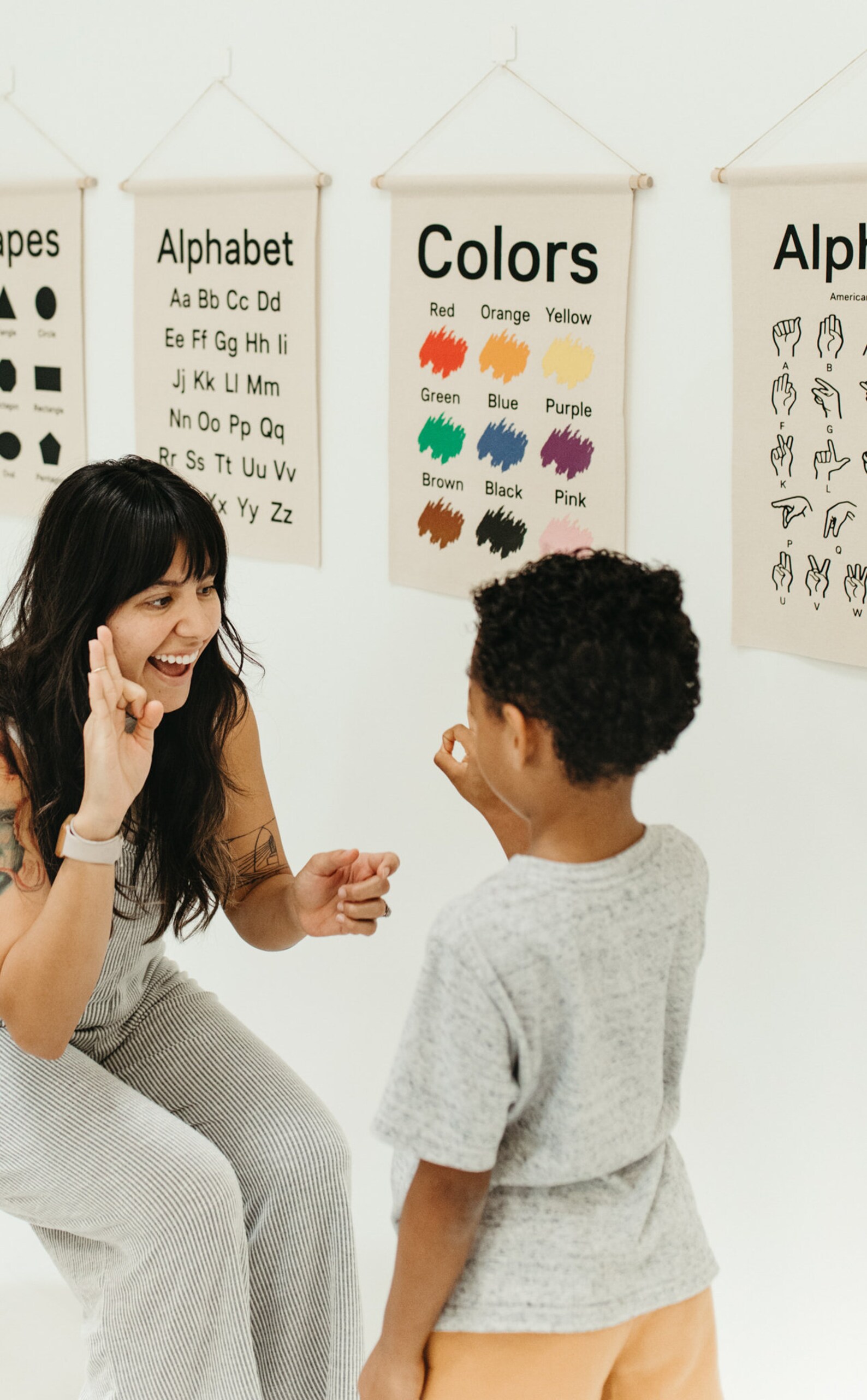 ASL Educational Banners for Kids | Etsy