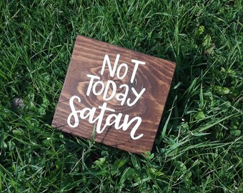 Not Today Sign | Etsy
