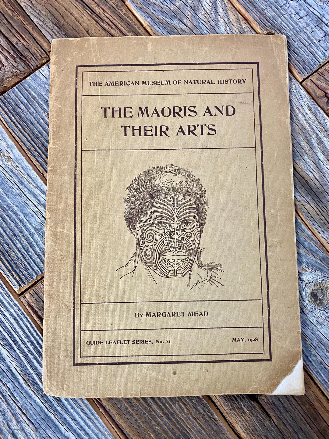 1928 "the Maoris and Their Arts" by Margaret Mead – Rare AMNH Guide ...