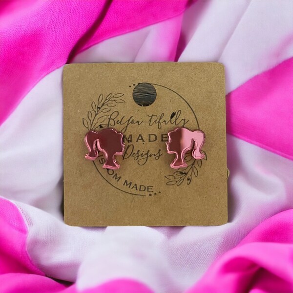 Barbie Earrings - Etsy
