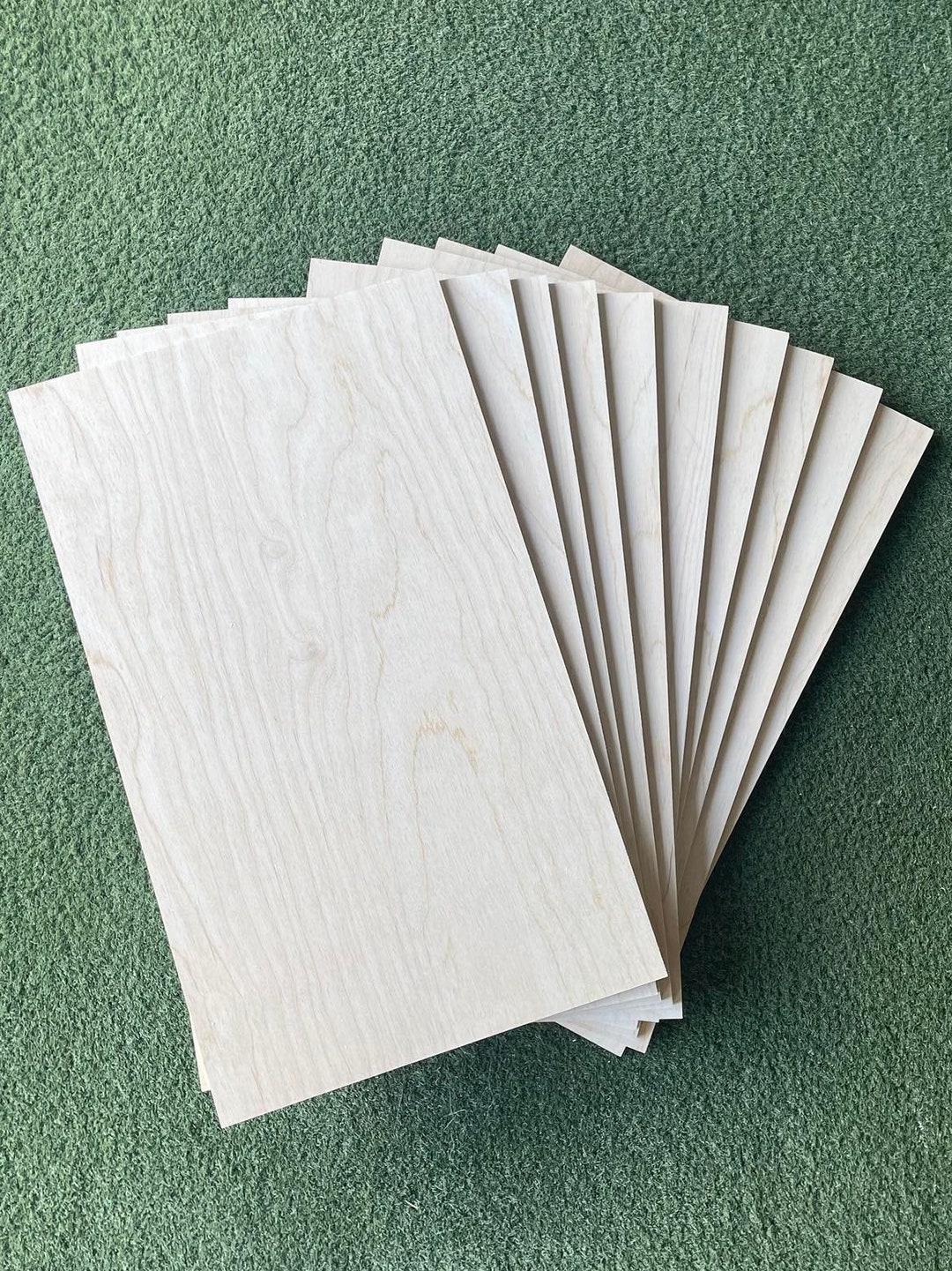 Baltic Birch Sheets, Glowforge Ready, B/BB Wood, 1/8" (3MM) 11 3/4 X 19 ...