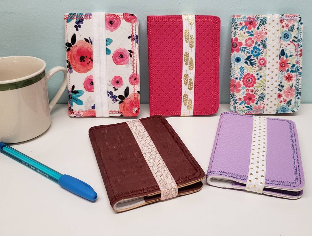 Faux Leather Mini Notebook Cover; Mini Composition Notebook Cover; Mini ...