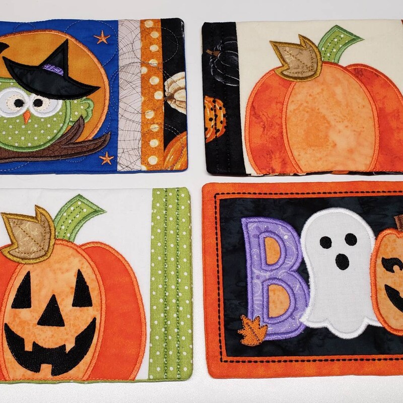 Halloween Mug Rug - Etsy