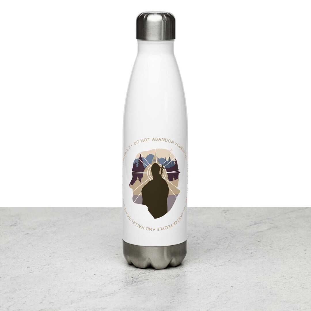 St. John Paul II - Stainless Steel Water Bottle - Etsy