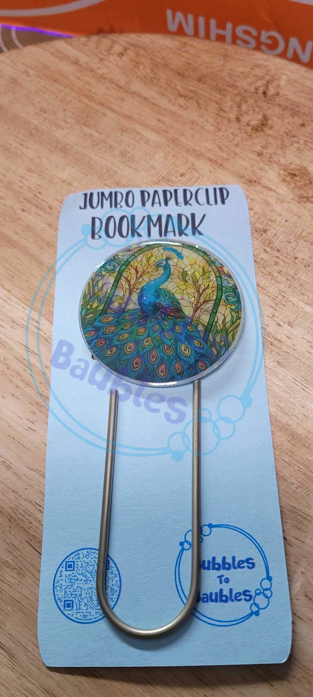 Giant Paperclip Bookmark - Etsy