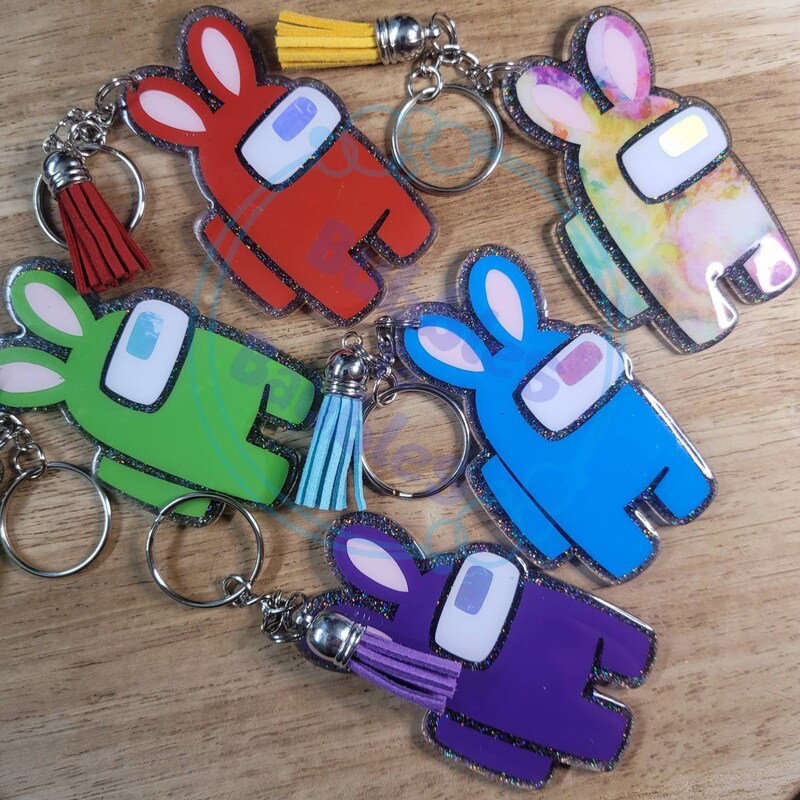 Among Us Keychain - Etsy