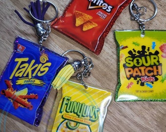 Chip Bag Keychain - Etsy