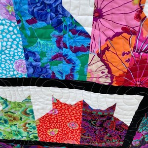 Cats in Window Wallhanging Quilt Made With Kaffe Fassett Fabrics, Every ...
