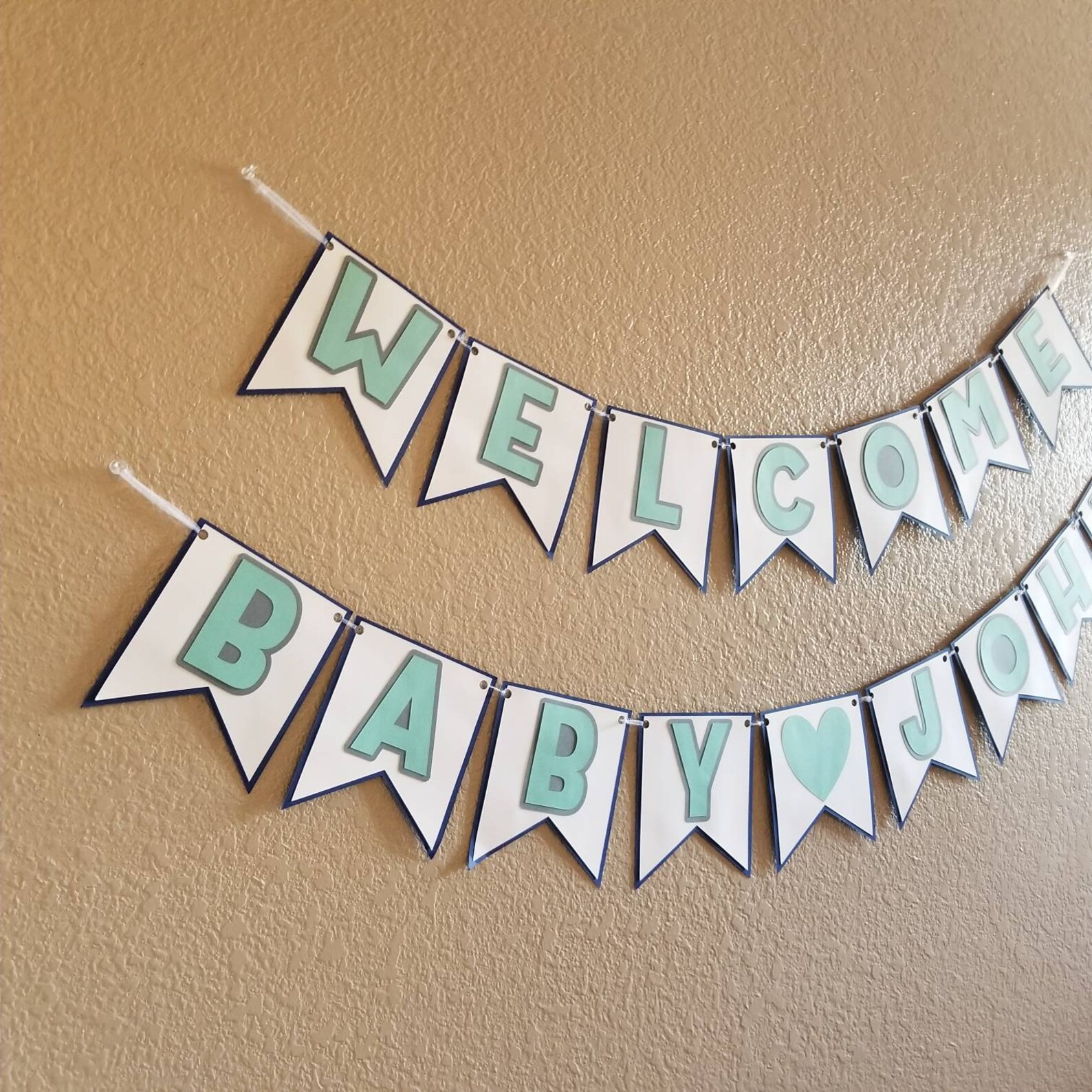 Welcome Baby Banner * Welcome Baby Sign * New Baby Banner * Baby Shower ...