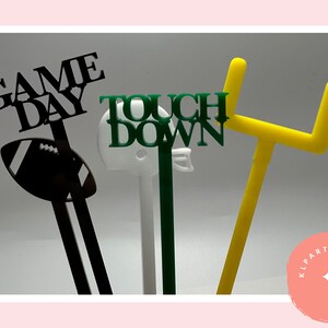 Football Stir Sticks / Football Drink Stirrers / Football Party ...