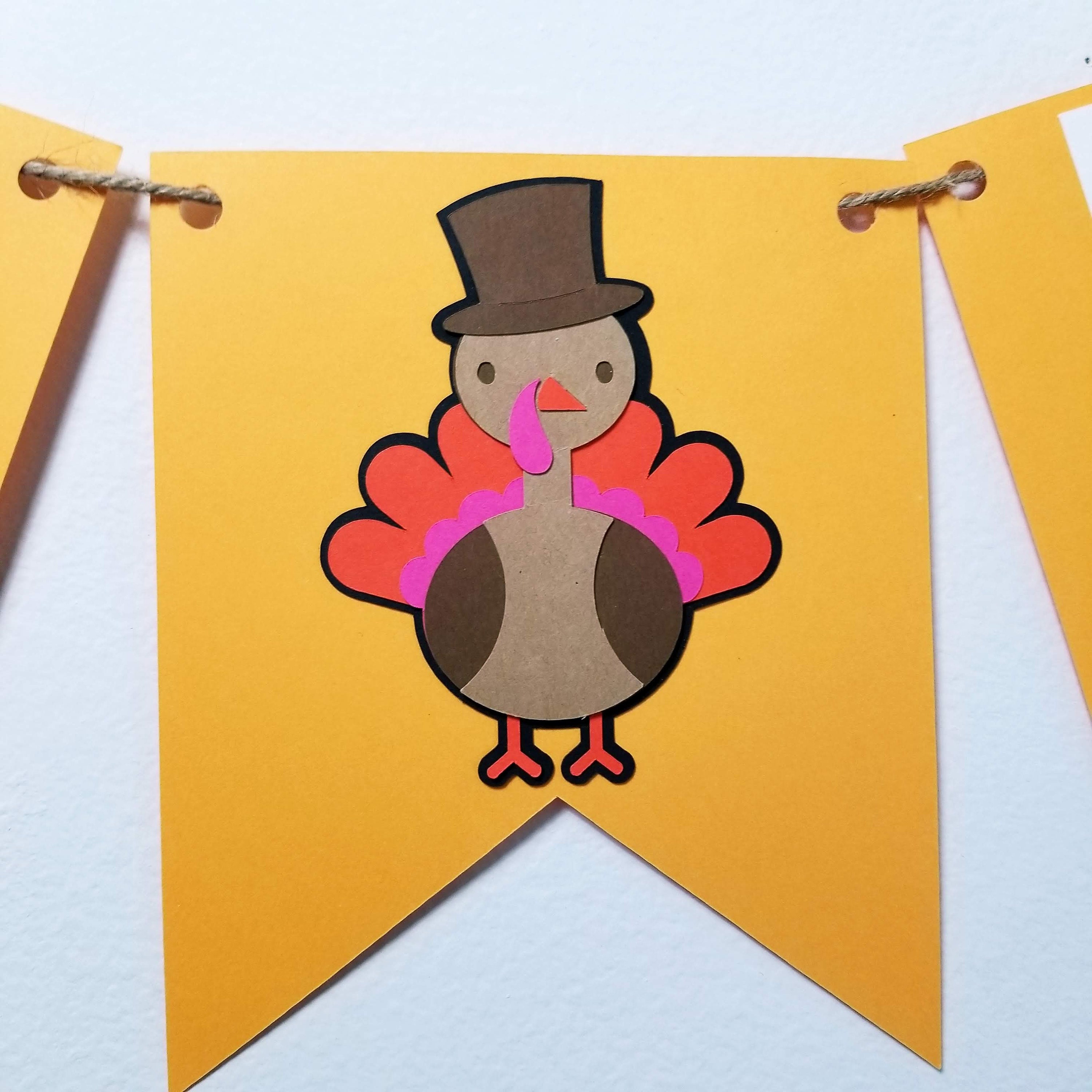 Turkey Day * Thanksgiving Banner * Thanksgiving Decor - Etsy