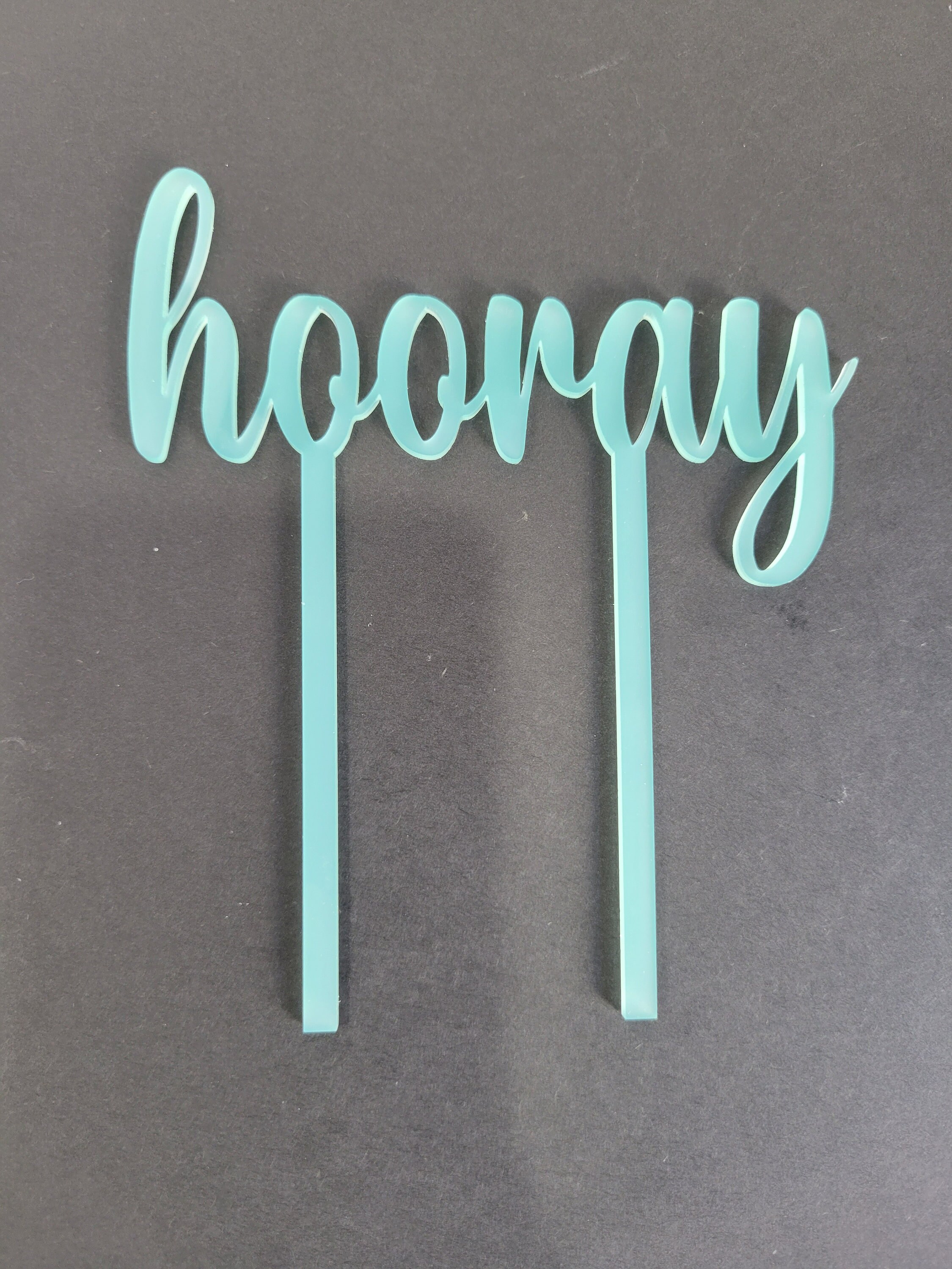 Hooray Cake Topper Happy Birthday Cake Topper Cake Topper - Etsy