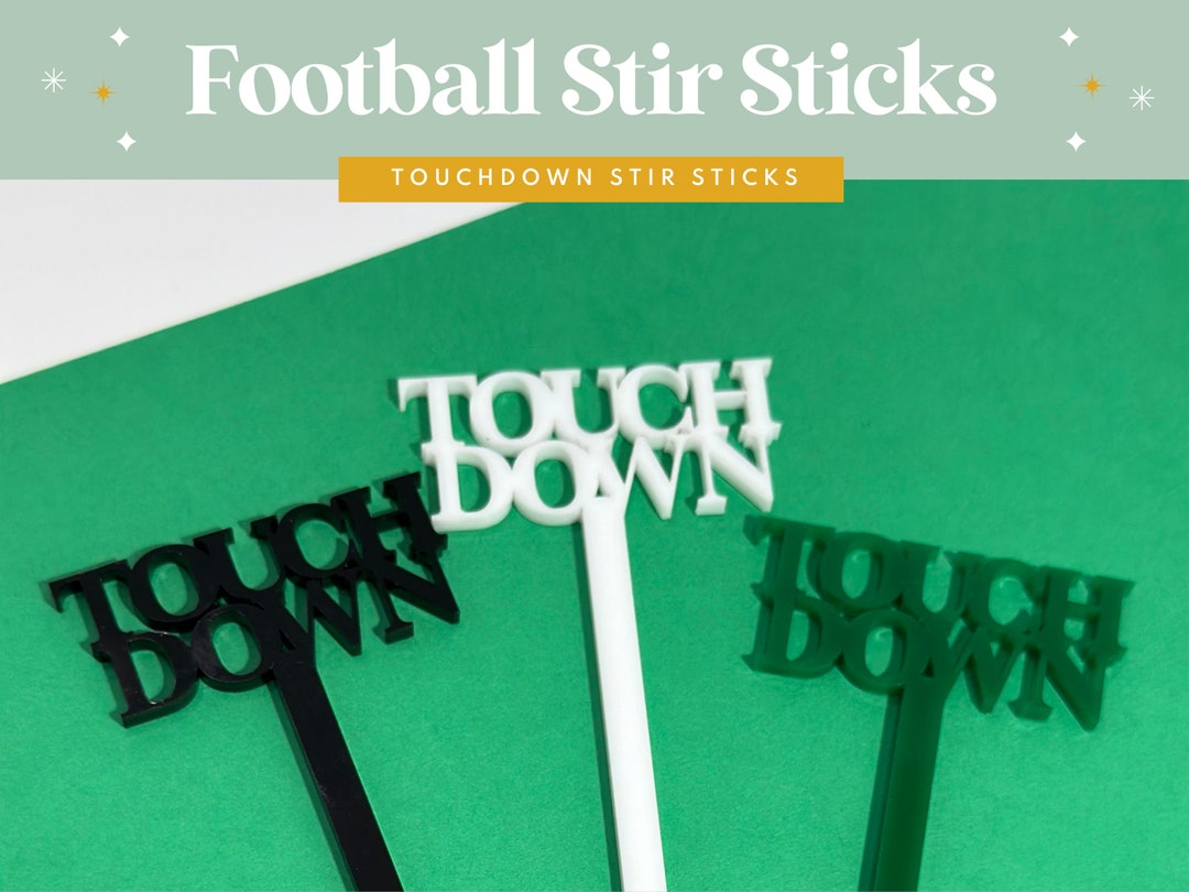 Football Stir Sticks / Football Drink Stirrers / Football Party ...