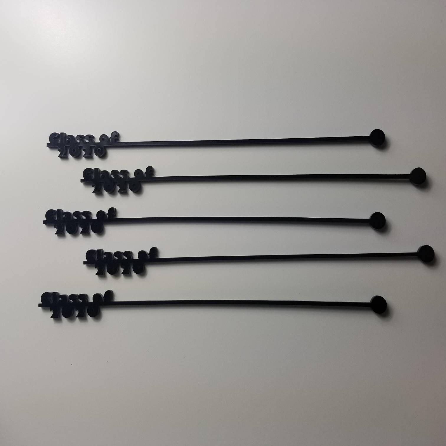 Graduation Stir Sticks * Graduation Party Decorations * Class of 2020 ...