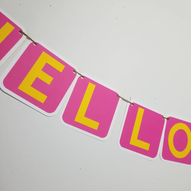 Hello Sunshine Banner Sunshine Party Hello Sunshine Party | Etsy