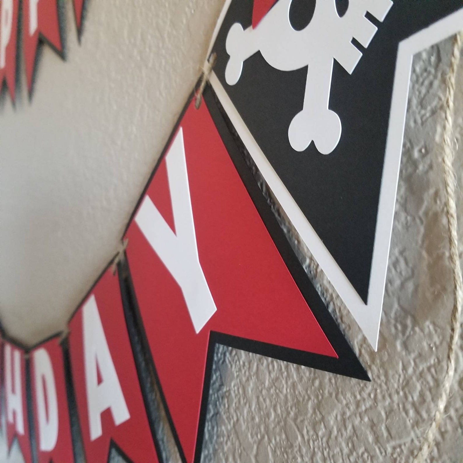 Pirate Happy Birthday Banner * Pirate Birthday * Happy Birthday Banner ...