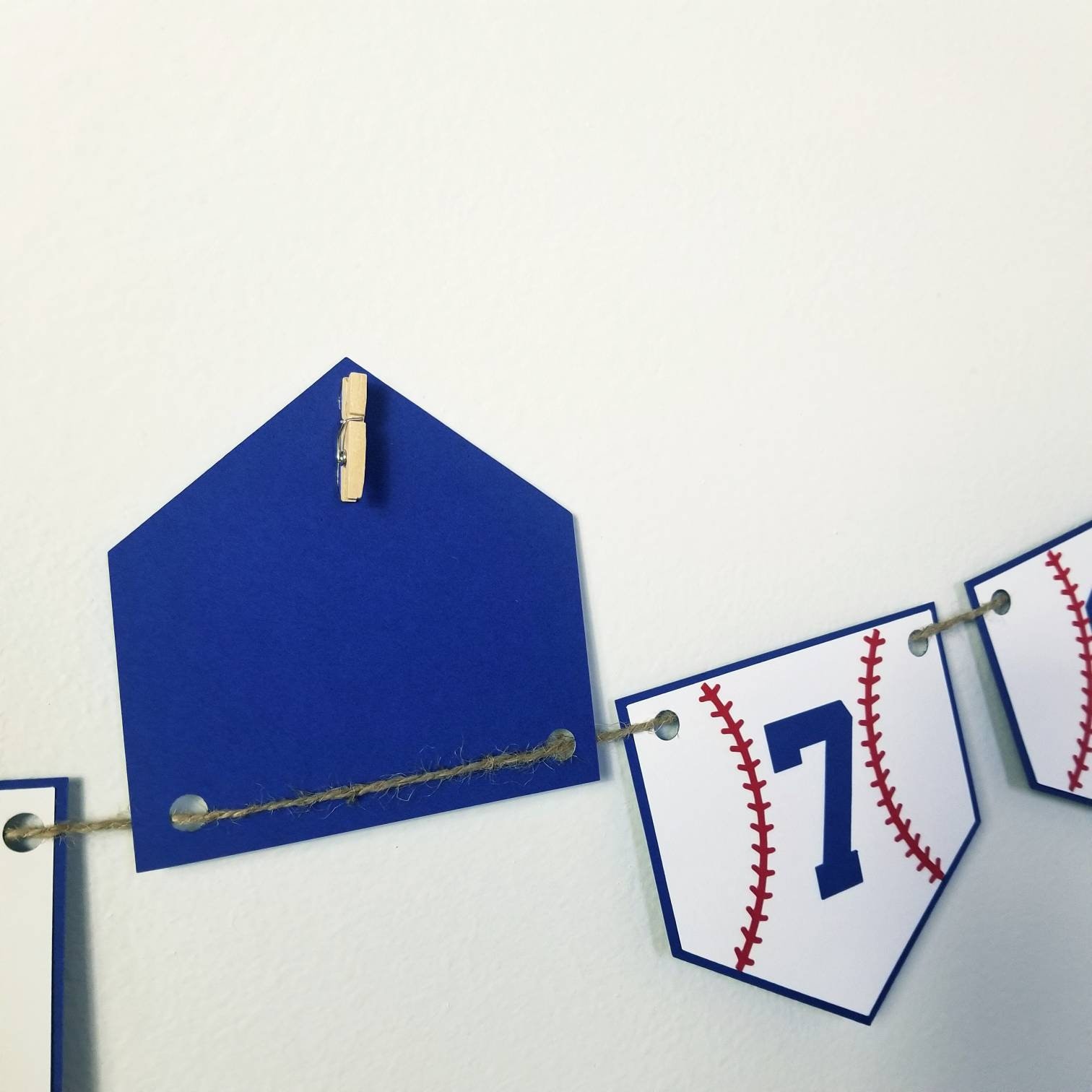 Baseball First Birthday Baseball Photo Banner First | Etsy