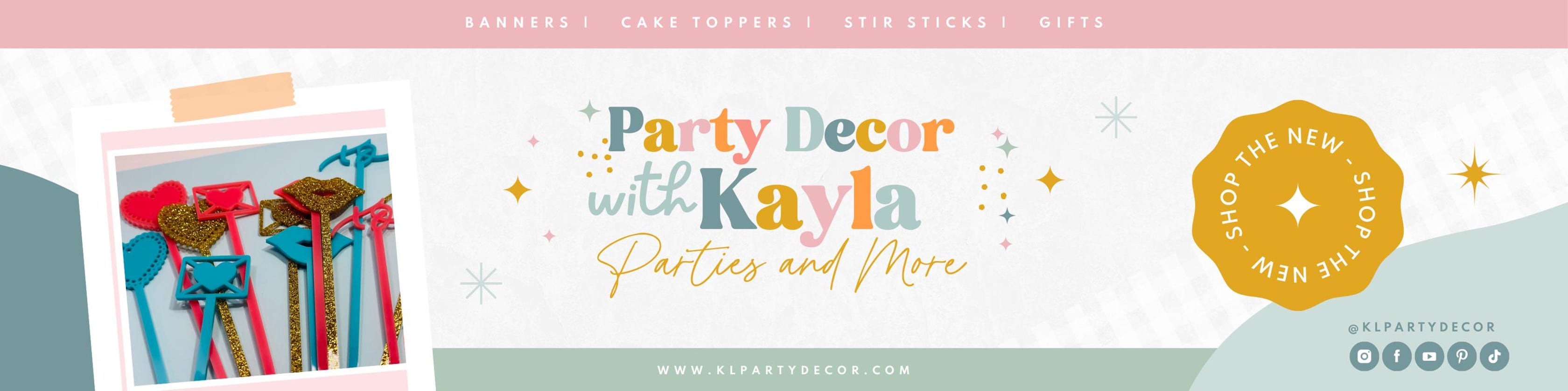 KLPartyDecor - Etsy