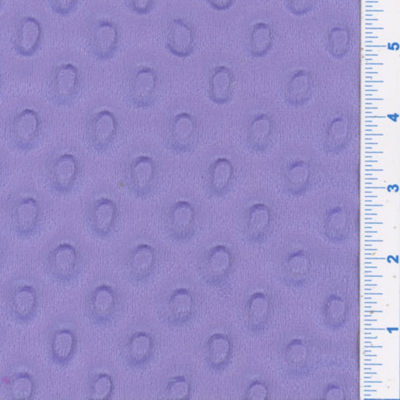Purple Minky Fabric by Half Yard, Minky Dot, Softee Dot Purple Minky ...
